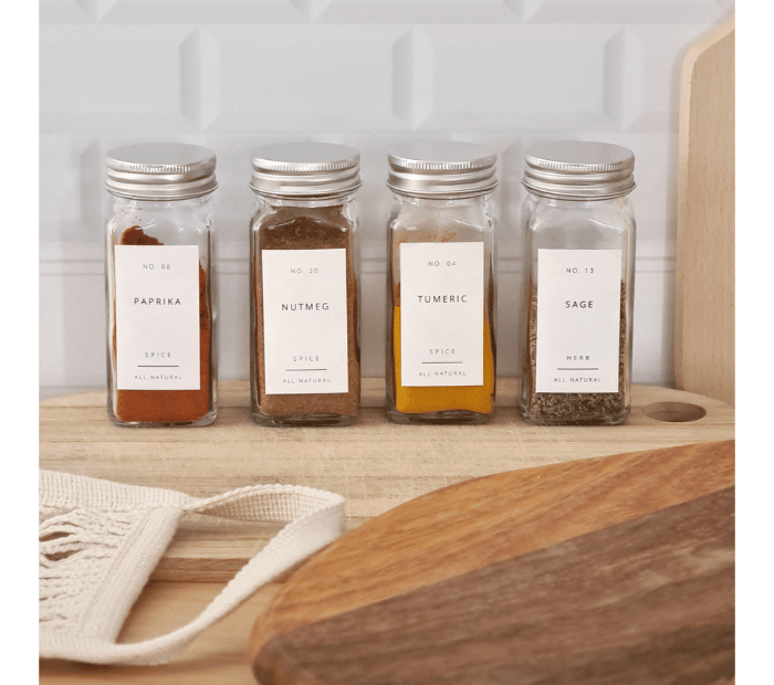 Glass spice bottles - Trendz of today