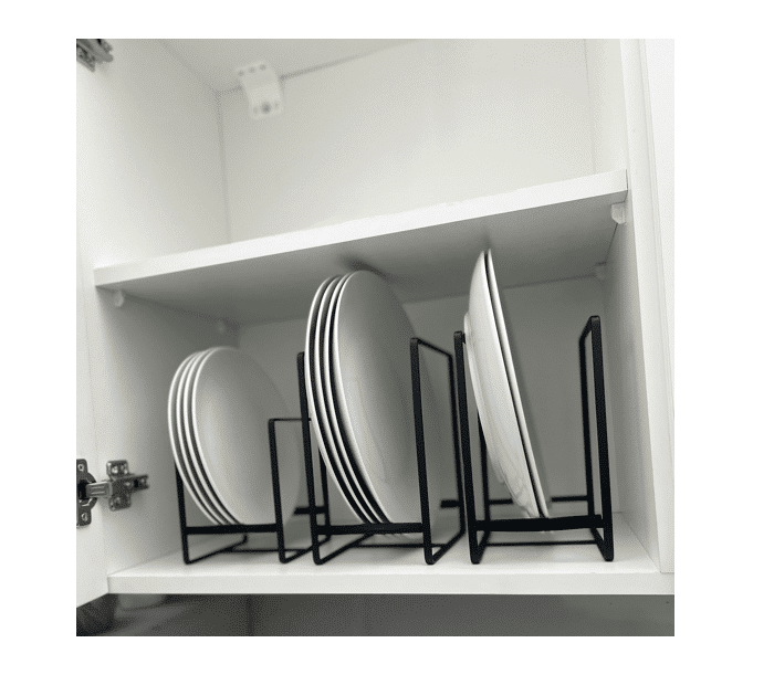 Pack of 2 Vertical Plate Stackers - Trendz of today