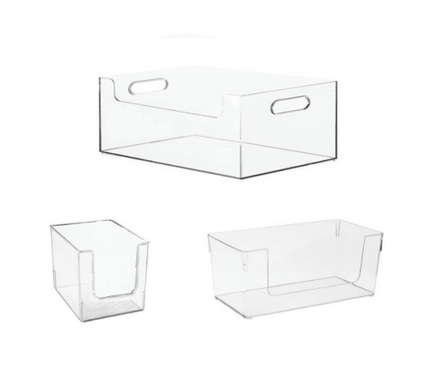 Open front storage bin - Trendz of today