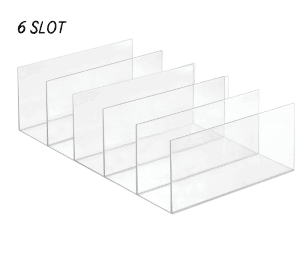 Acrylic slot organiser for handbags/purses/clutches - Trendz of today