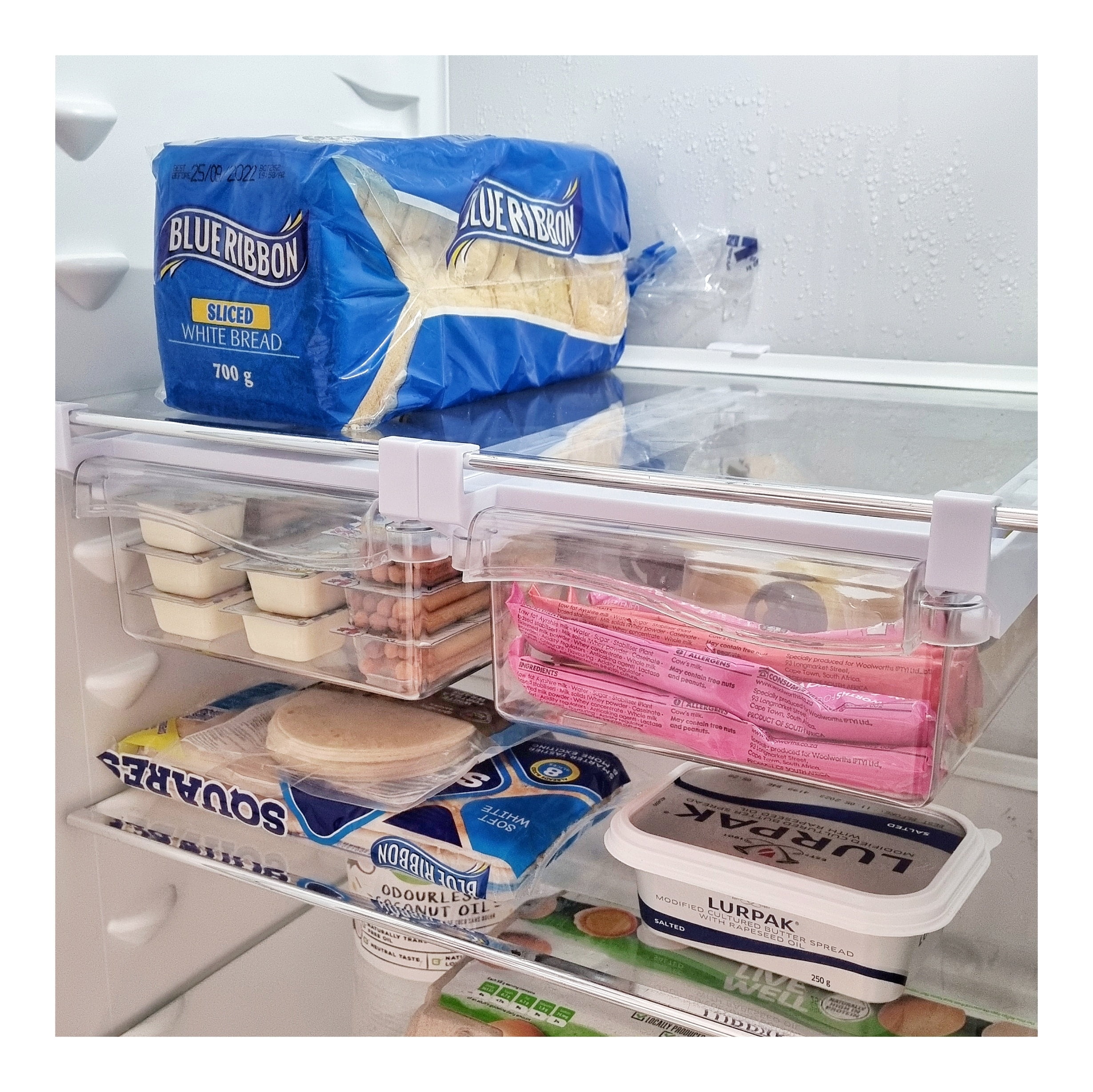 Under shelf sliding drawer organiser for fridge - Trendz of today