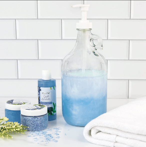 2L Glass Gallon Bottle with pump lid - Trendz of today