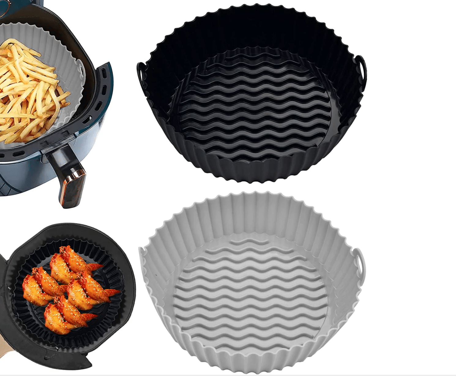 Silicone baskets for Air fryers - Trendz of today