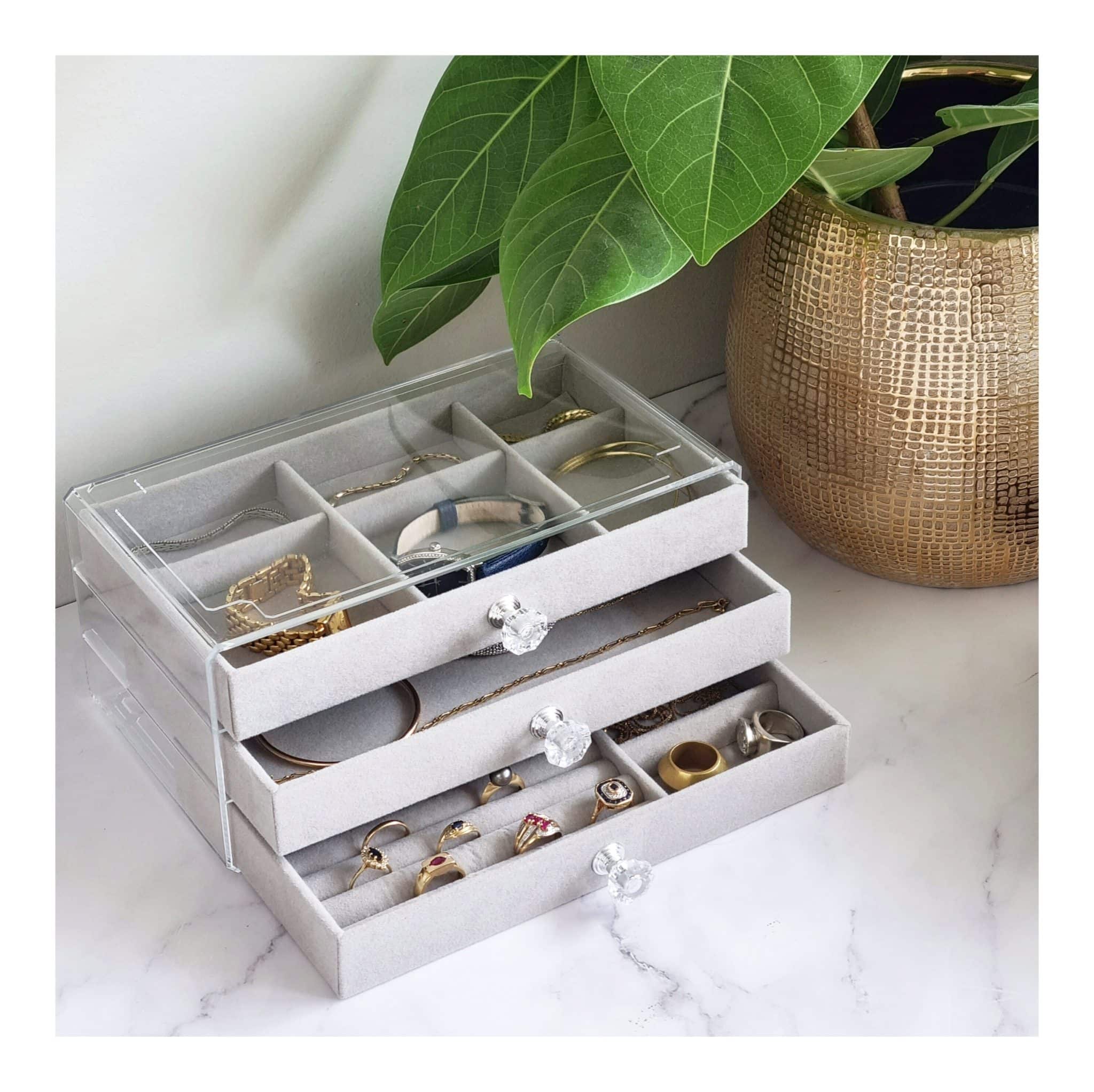 Acrylic slot organiser for handbags/purses/clutches - Trendz of today