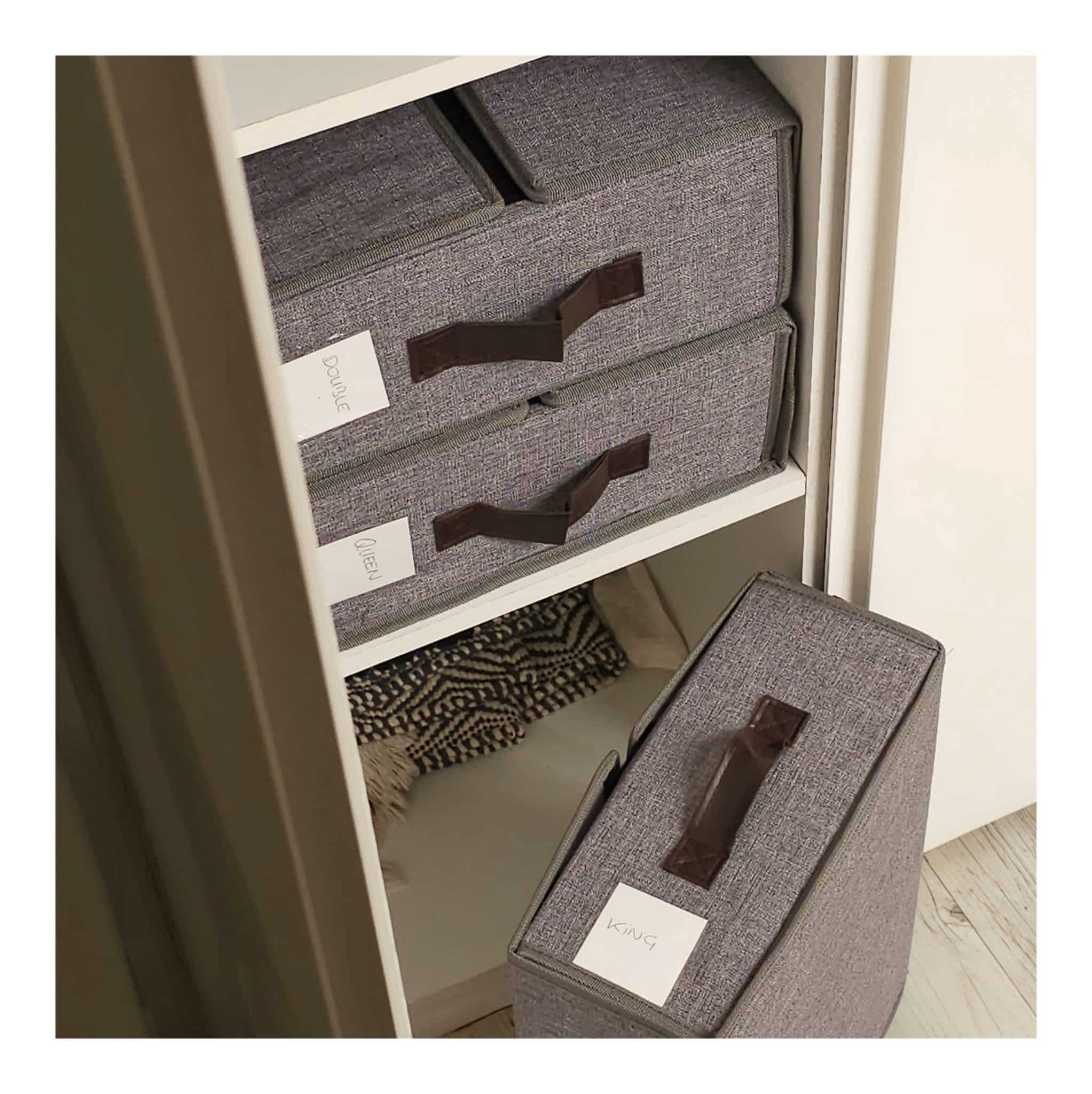 Foldable linen storage boxes - Trendz of today