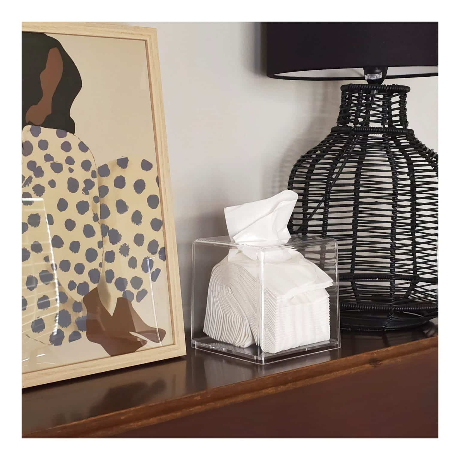 Square Acrylic Tissue Box - Trendz of today